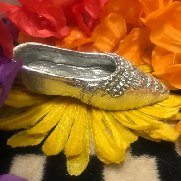 Accents | Collectible Silver Colored Shoe | Poshmark